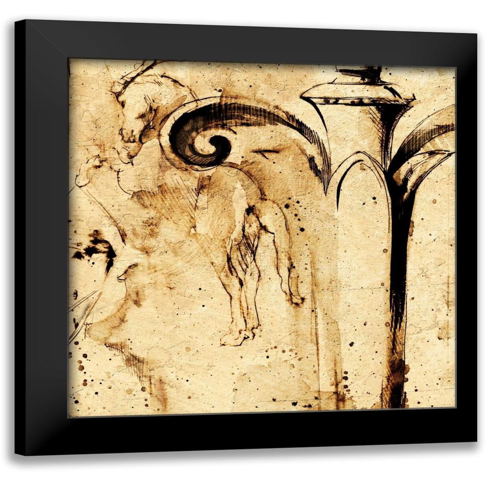 Panossian, Paul 15x15 Black Modern Framed Museum Art Print Titled ...