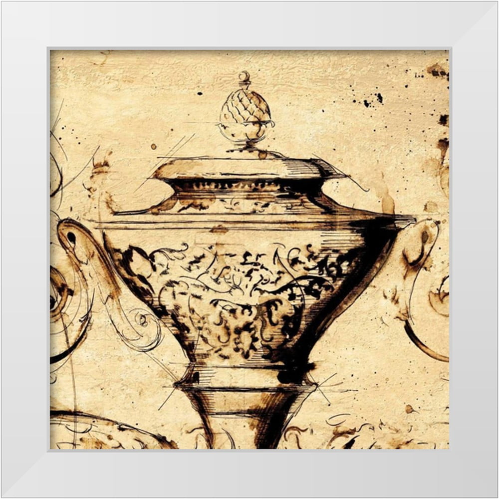 Panossian, Paul 20x20 White Modern Wood Framed Museum Art Print Titled ...