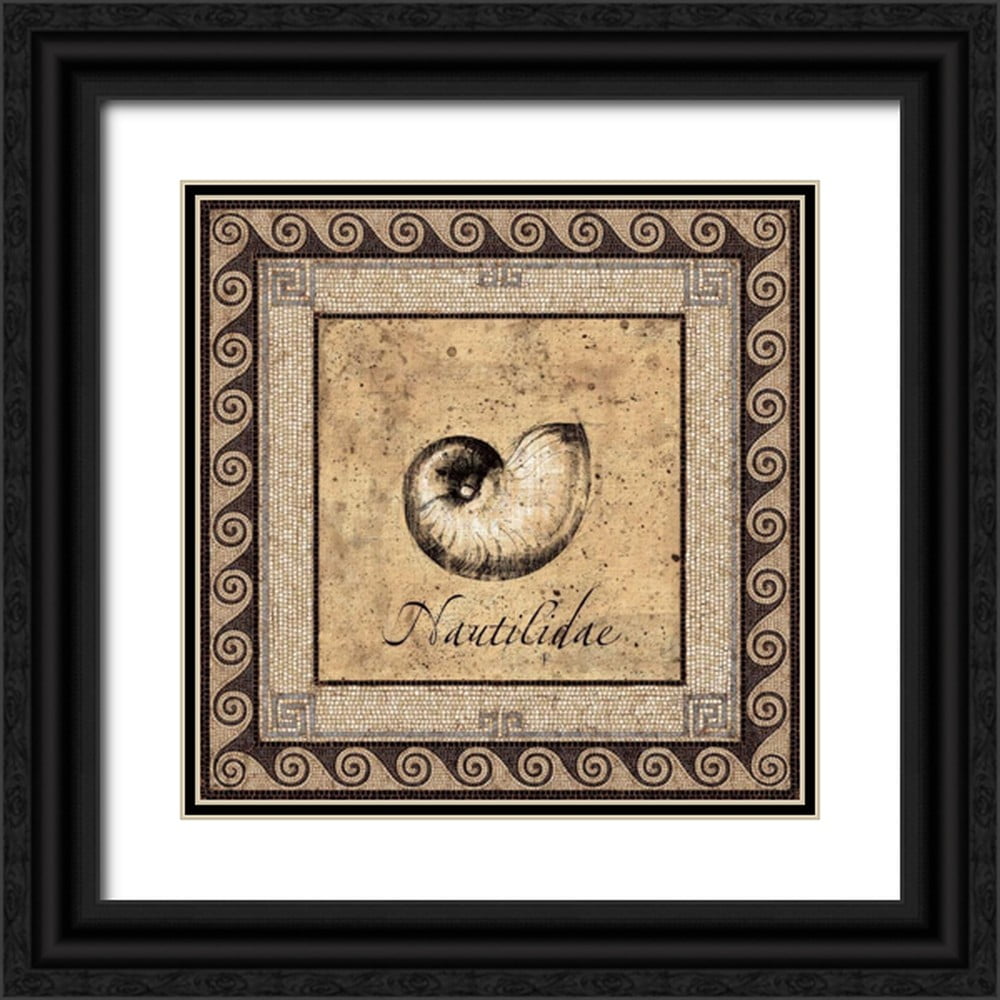 Panossian, Paul 26x26 Black Ornate Wood Framed with Double Matting ...