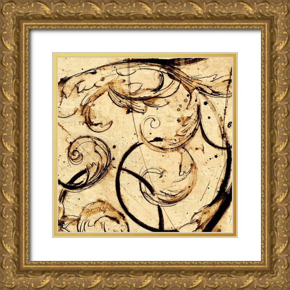 Panossian, Paul 26x26 Gold Ornate Wood Framed with Double Matting ...