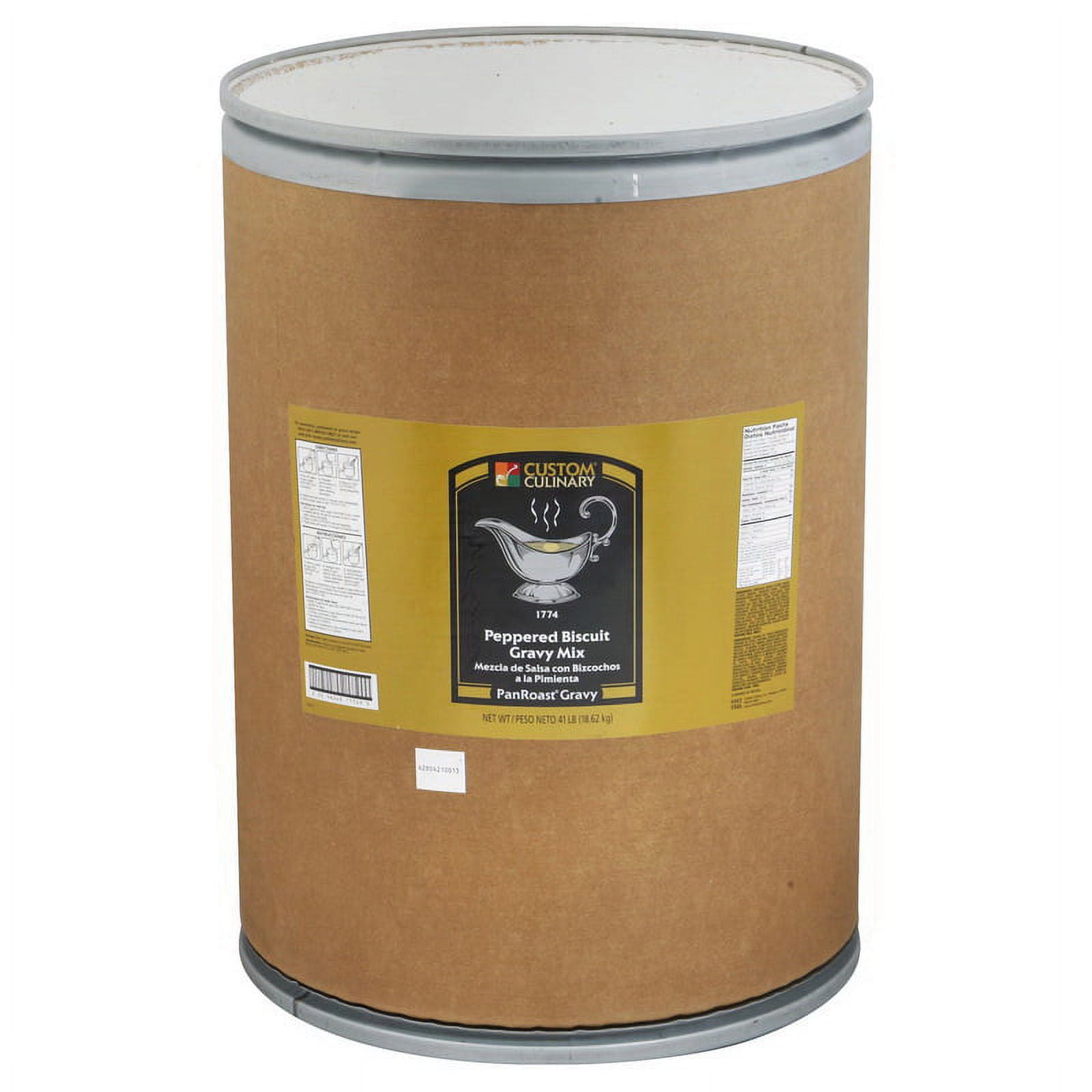 Panroast Peppered Biscuit Gravy Mix, 41 Pounds - Walmart.com