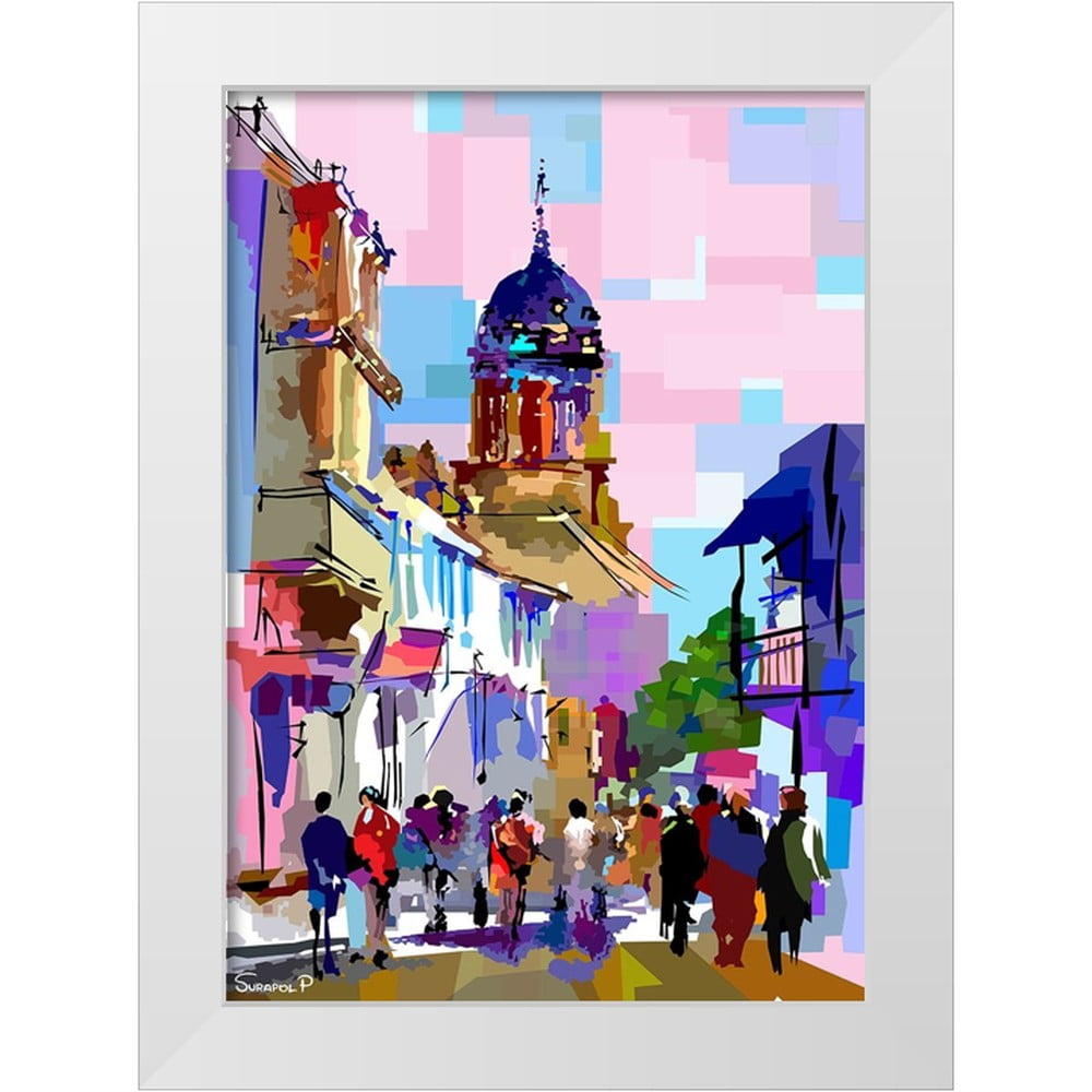 Pansanit, Surapol 11x14 White Modern Wood Framed Museum Art Print Titled - Vacatiom Travel ...
