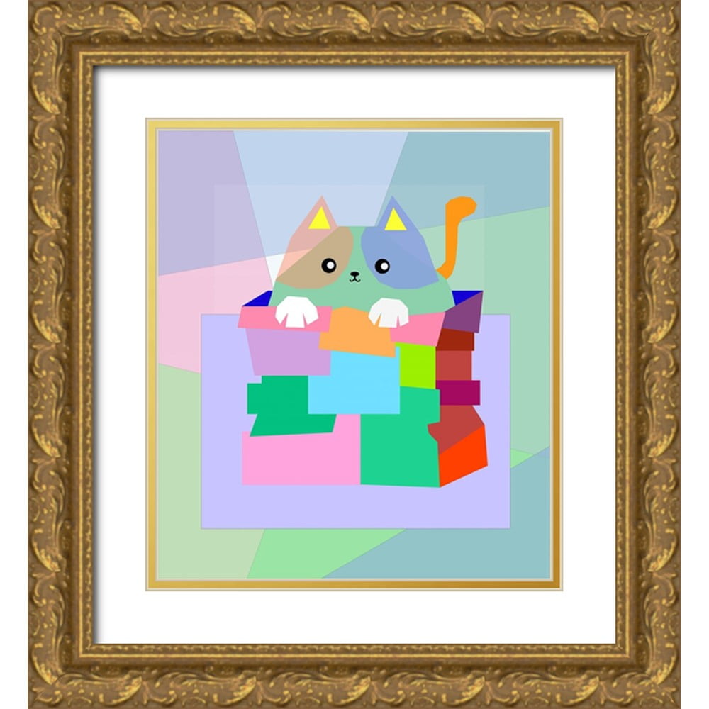 Pansanit, Surapol 12x13 Gold Ornate Wood Framed with Double Matting Museum Art Print Titled ...