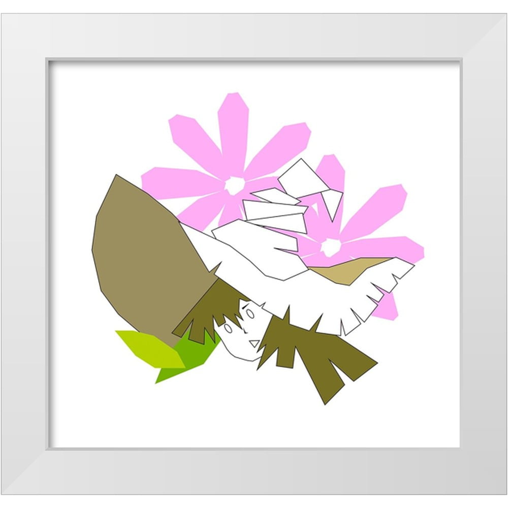 Pansanit, Surapol 13x12 White Modern Wood Framed Museum Art Print Titled - The Most Beautiful ...