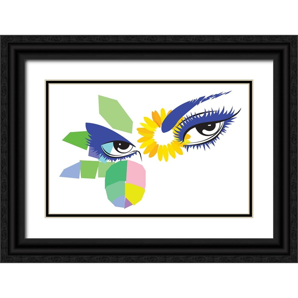 Pansanit, Surapol 14x11 Black Ornate Wood Framed with Double Matting ...