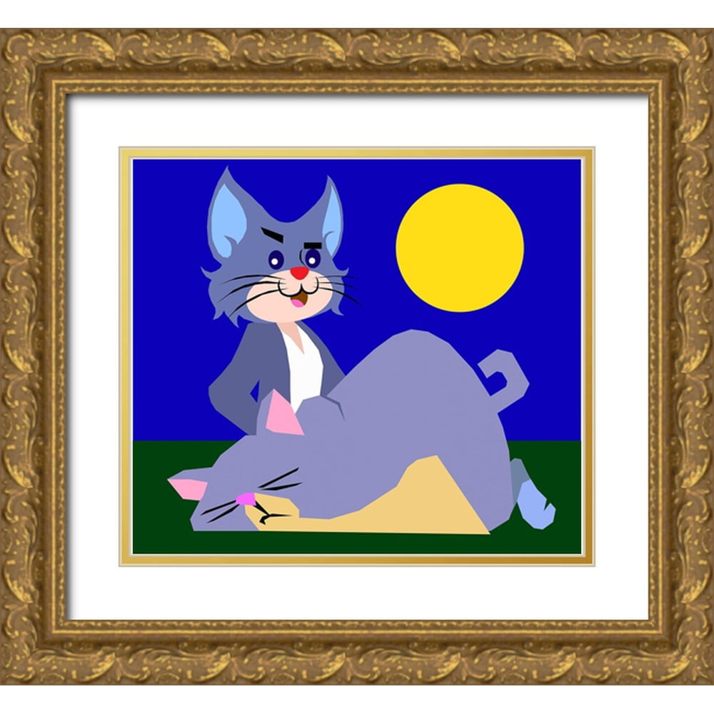 Pansanit, Surapol 17x15 Gold Ornate Wood Framed with Double Matting Museum Art Print Titled ...