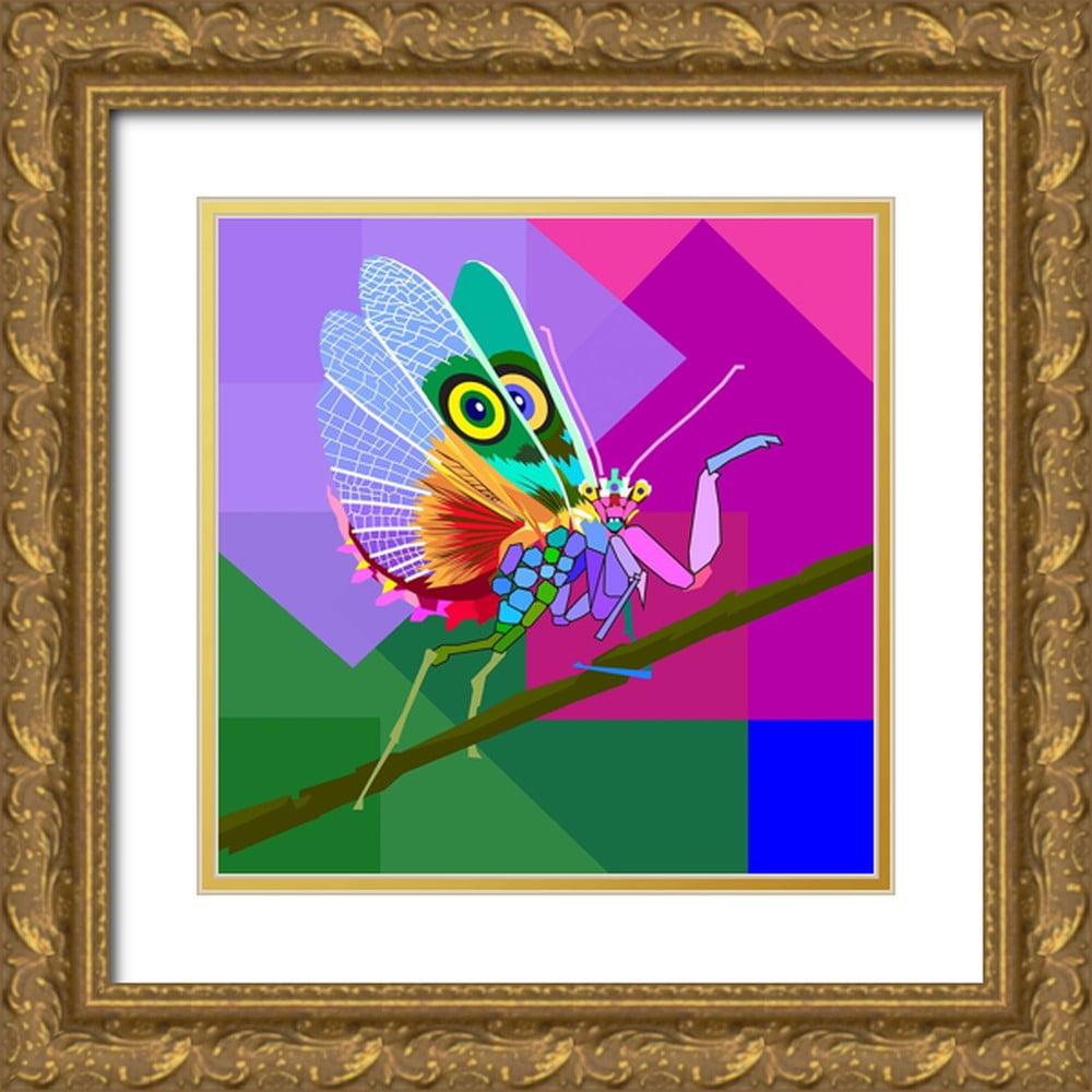 Pansanit, Surapol 20x20 Gold Ornate Wood Framed with Double Matting Museum Art Print Titled ...