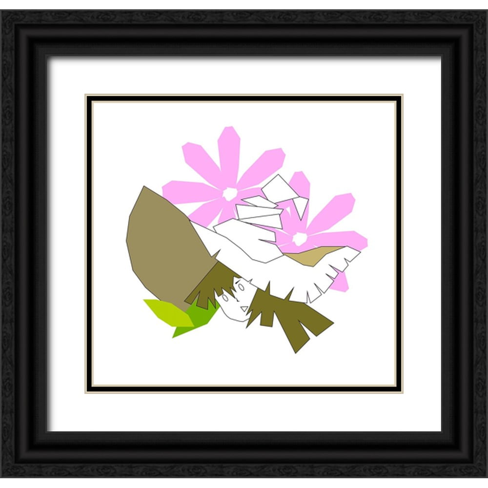 Pansanit, Surapol 21x20 Black Ornate Wood Framed with Double Matting Museum Art Print Titled ...