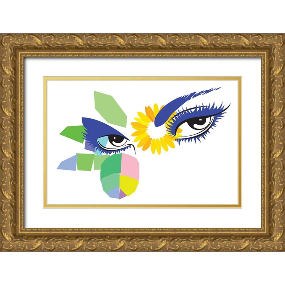 Pansanit, Surapol 32x22 Gold Ornate Wood Framed with Double Matting Museum Art Print Titled ...