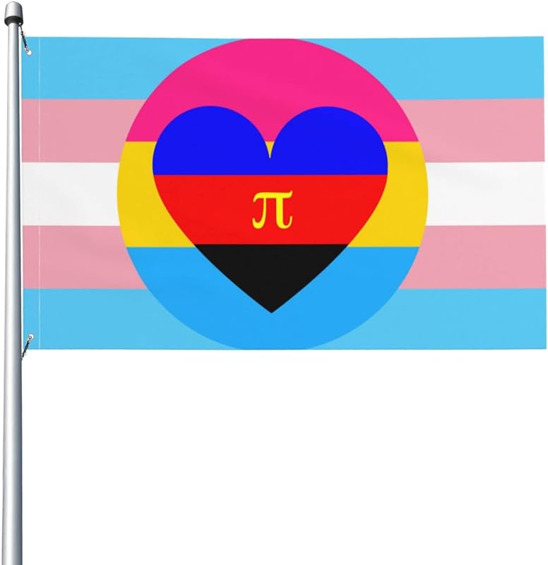 Pansexual Demipansexual Pride Flag Welcome Party Outdoor Outside ...