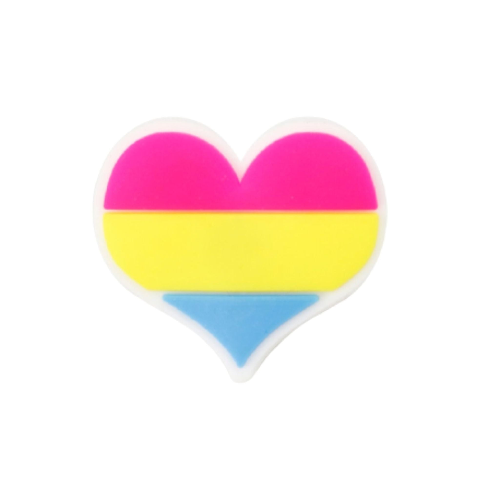 Pansexual Pride Heart Silicone Pins - 5 Pins - Walmart.com