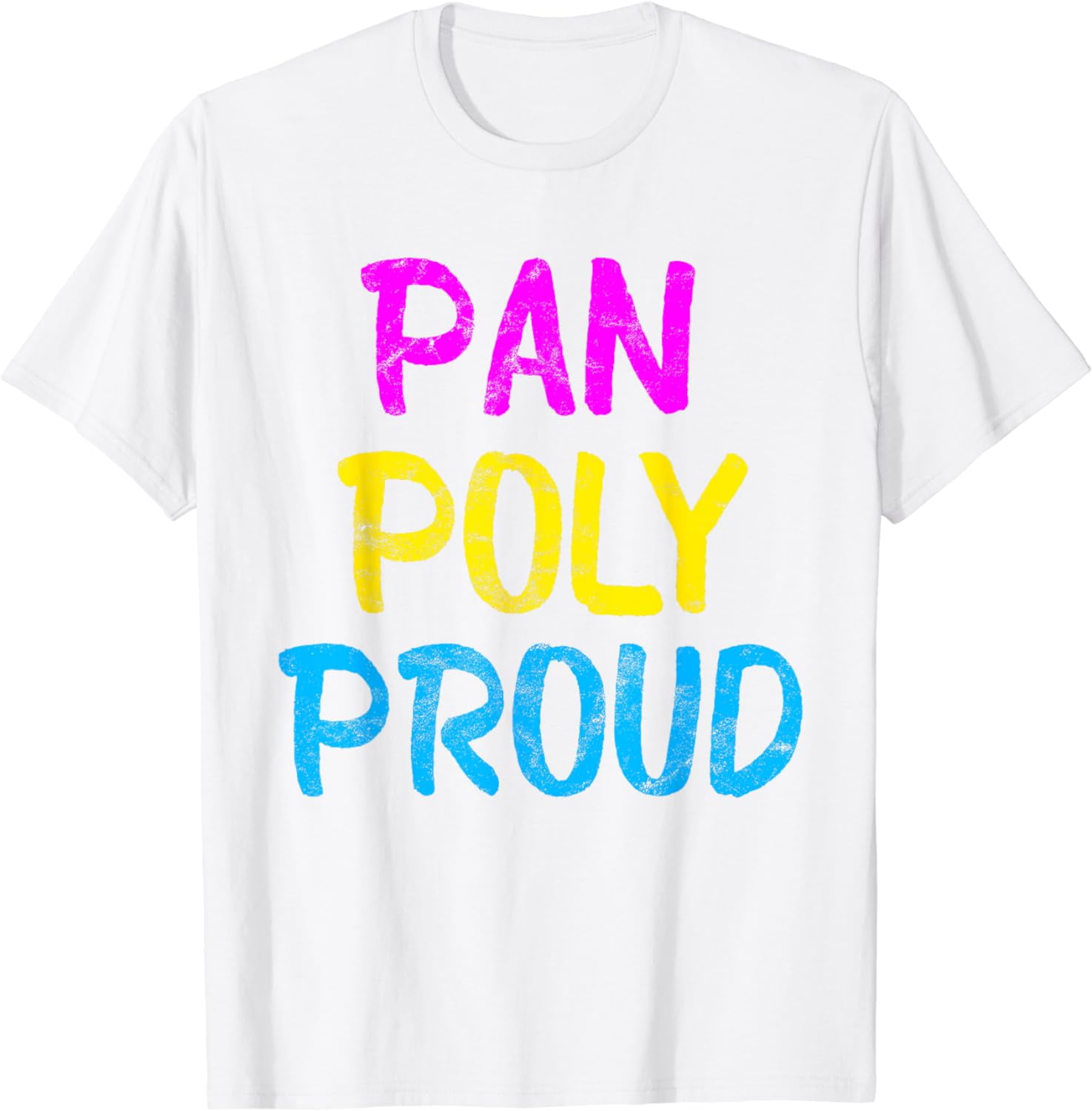 Pansexual Shirt Pan Poly Proud Polyamory Pride Tee Gift T-Shirt ...