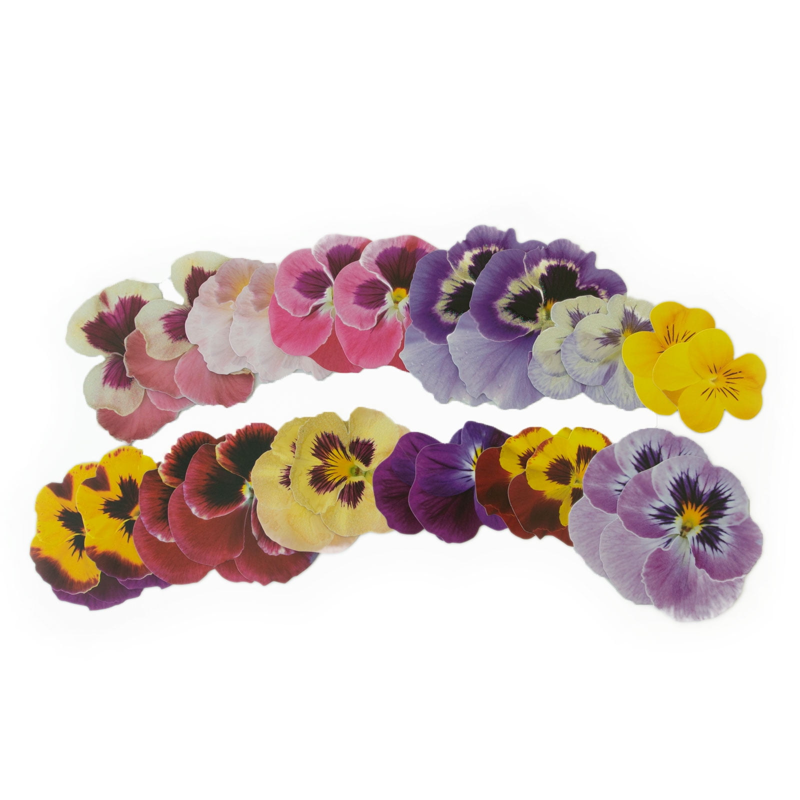 Pansy Die Cut Stickers by Recollections - Vinyl Sticker Pack for ...