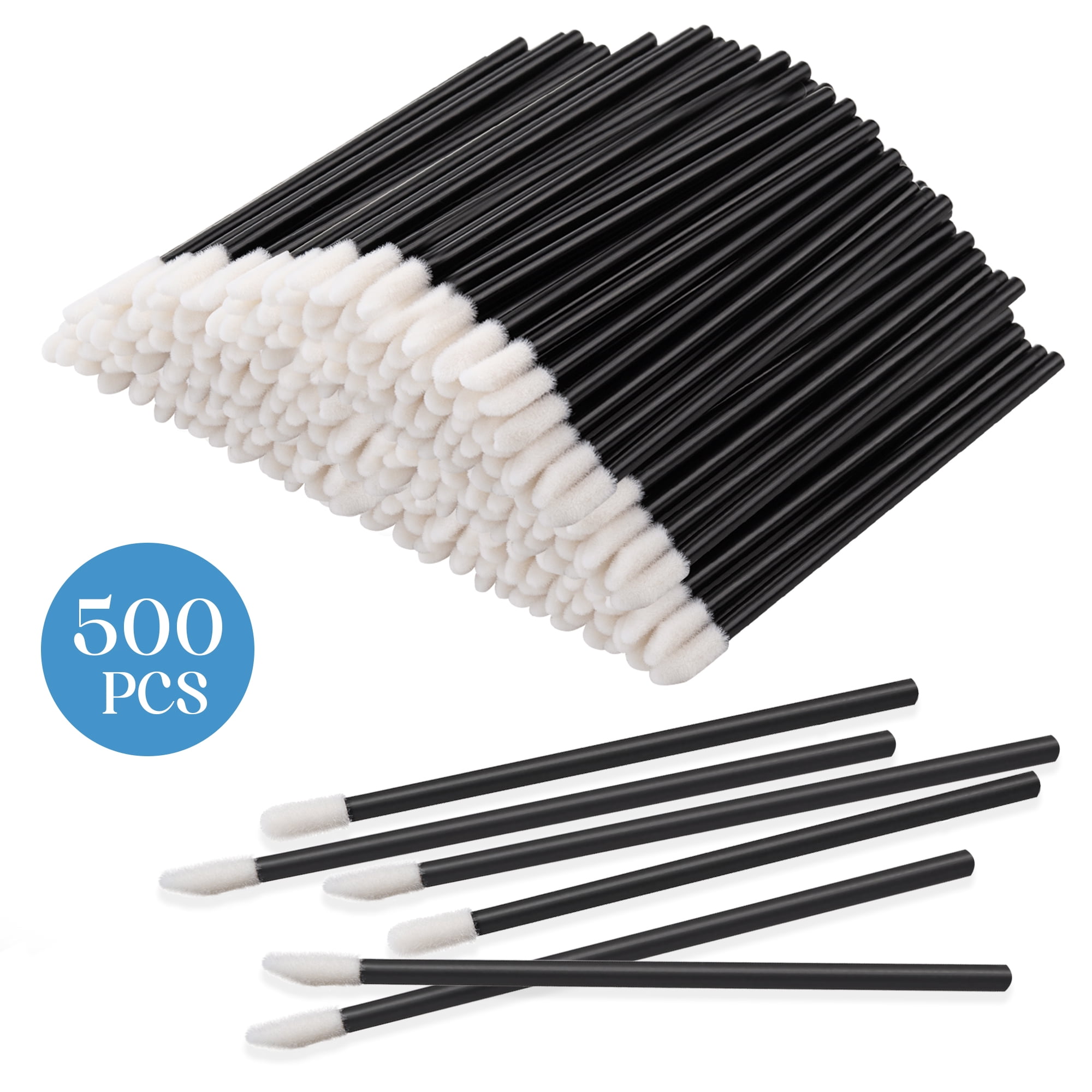 Pansylife 500PCS Disposable Lip Brushes, Travel Makeup Lipstick ...