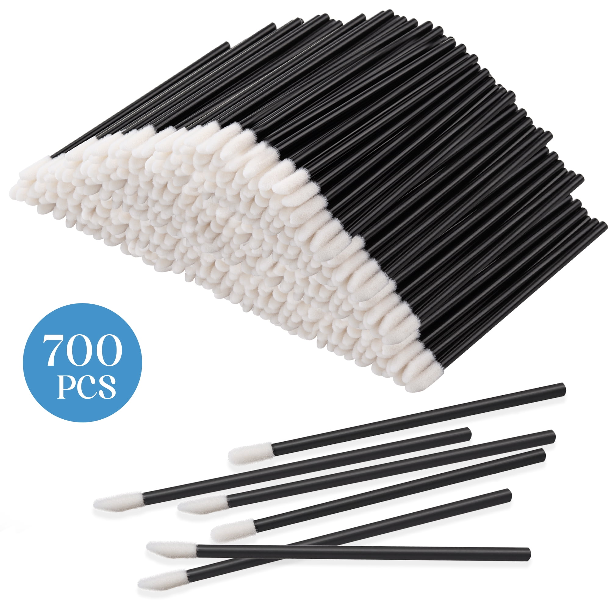Pansylife 700PCS Disposable Lip Brushes, Lipstick Applicator, Gloss ...