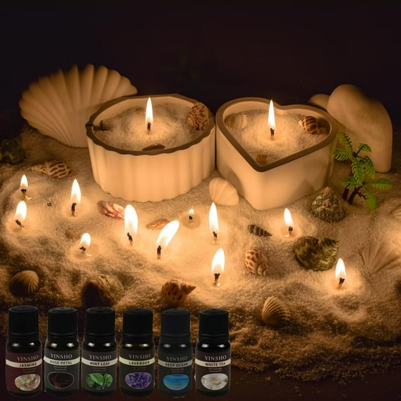 Pansyling 35oz Pearled Candle Wax Sand Crafting Set for Beginner,All-in-One Scented Candle ...