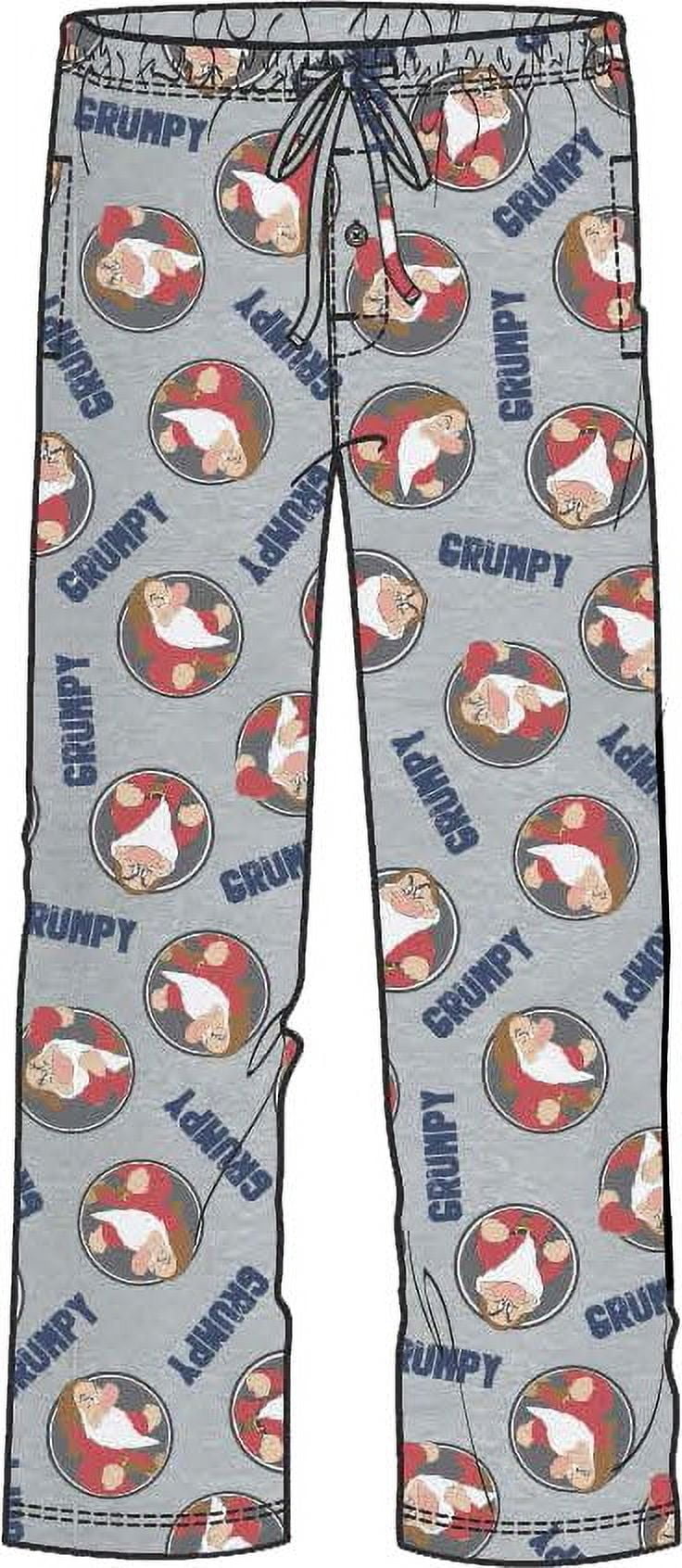 Disney Men's Grumpy Face Grey Sleep Pants - Walmart.com