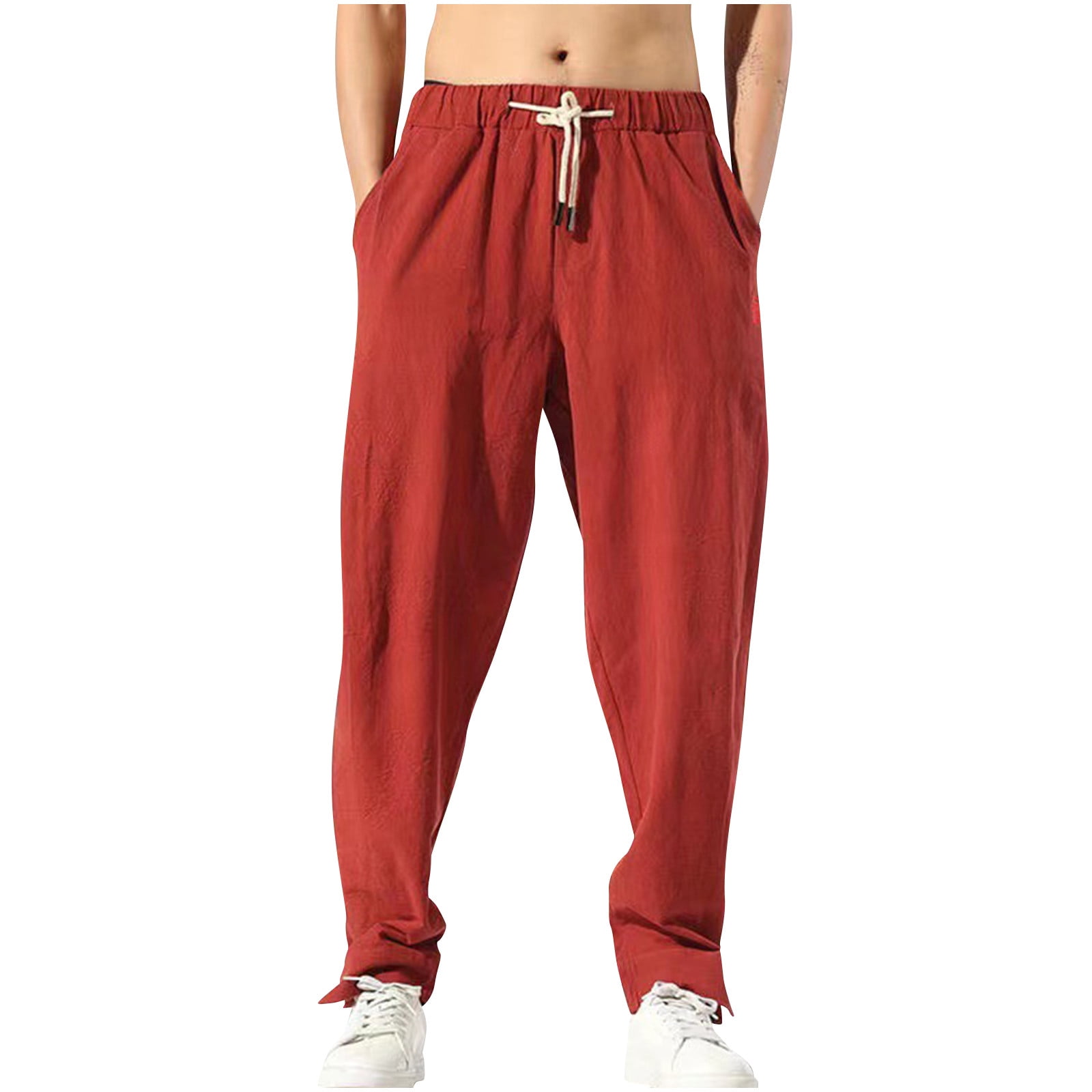 Pant for Men Gym Lisbinx Casual Stretch Formal Occasions Sweatpants Men ...