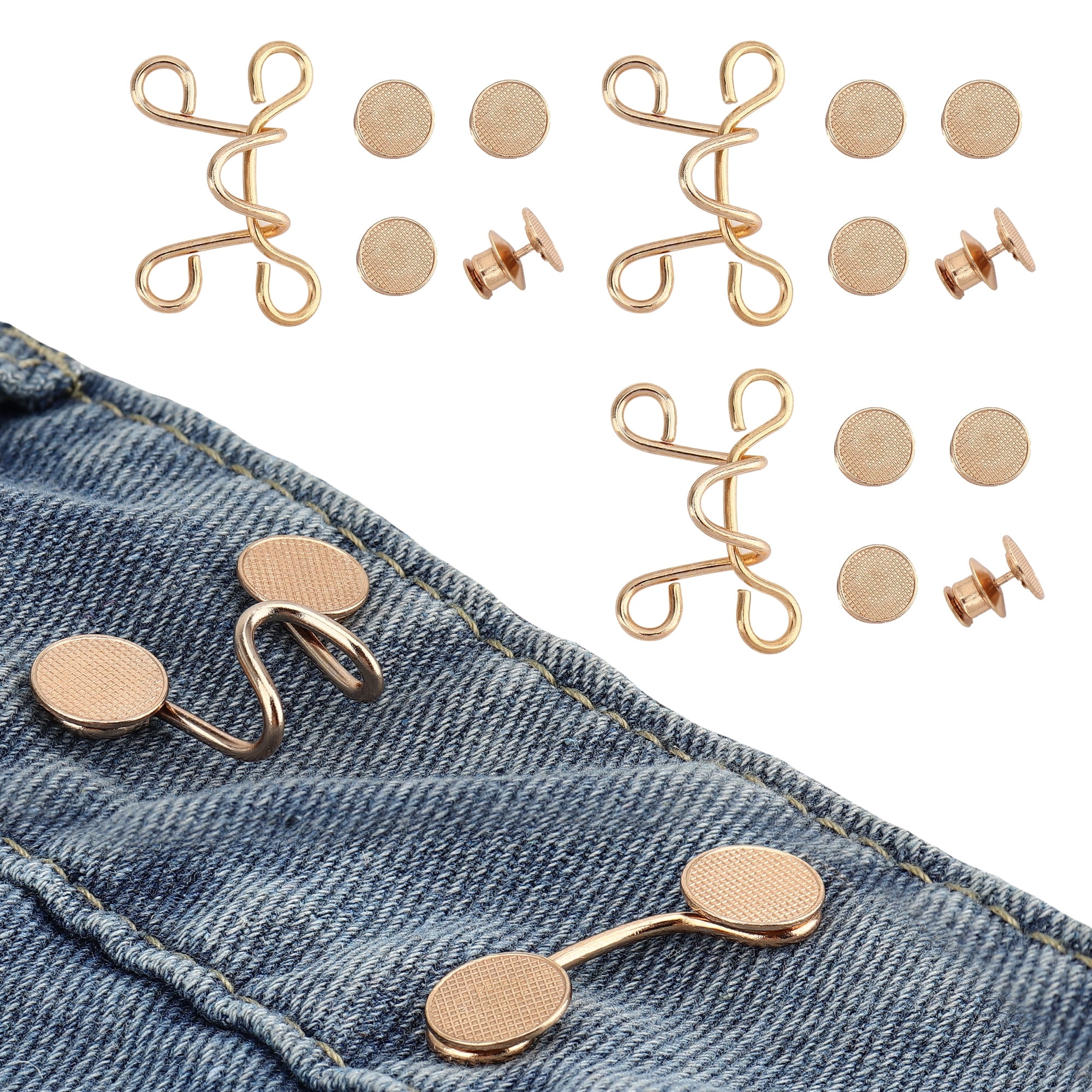 Pant Waist Tightener 4pack Jeans Button Tightener Waistband Adjuster ...
