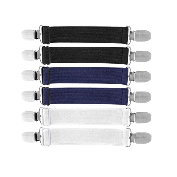 Pant Waist Tightener Pant Elastic Belt Clips, 6Pcs Pants Waist ...