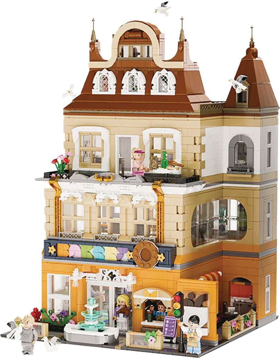 Pantasy European Bakery Building Kit-Landmark Construction Set for ...