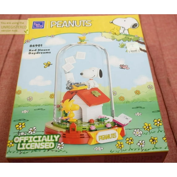 Pantasy Peanuts Red House Daydreams Buildable Brick Block Set 86901 ...