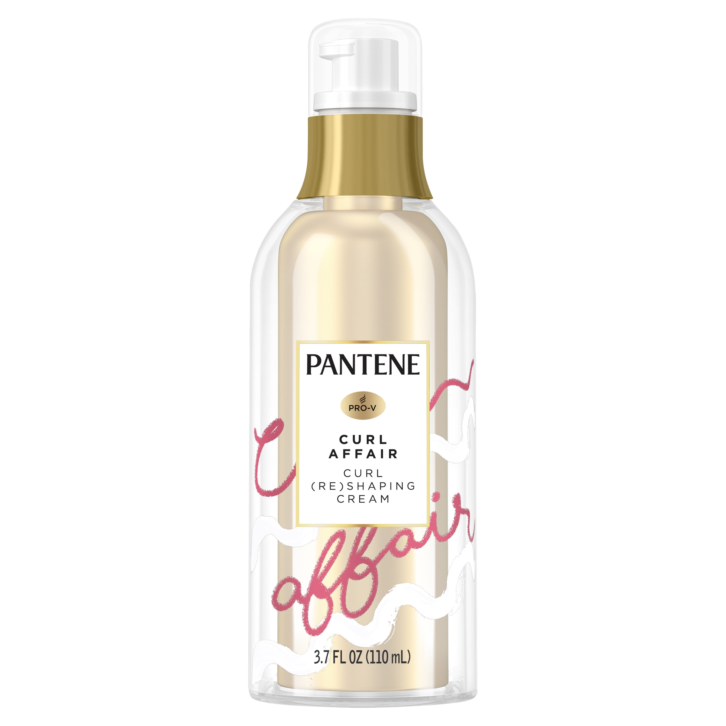 Pantene Curl Affair Curl (Re) Shaping Cream, 3.7 Fl Oz, Moisturizes ...