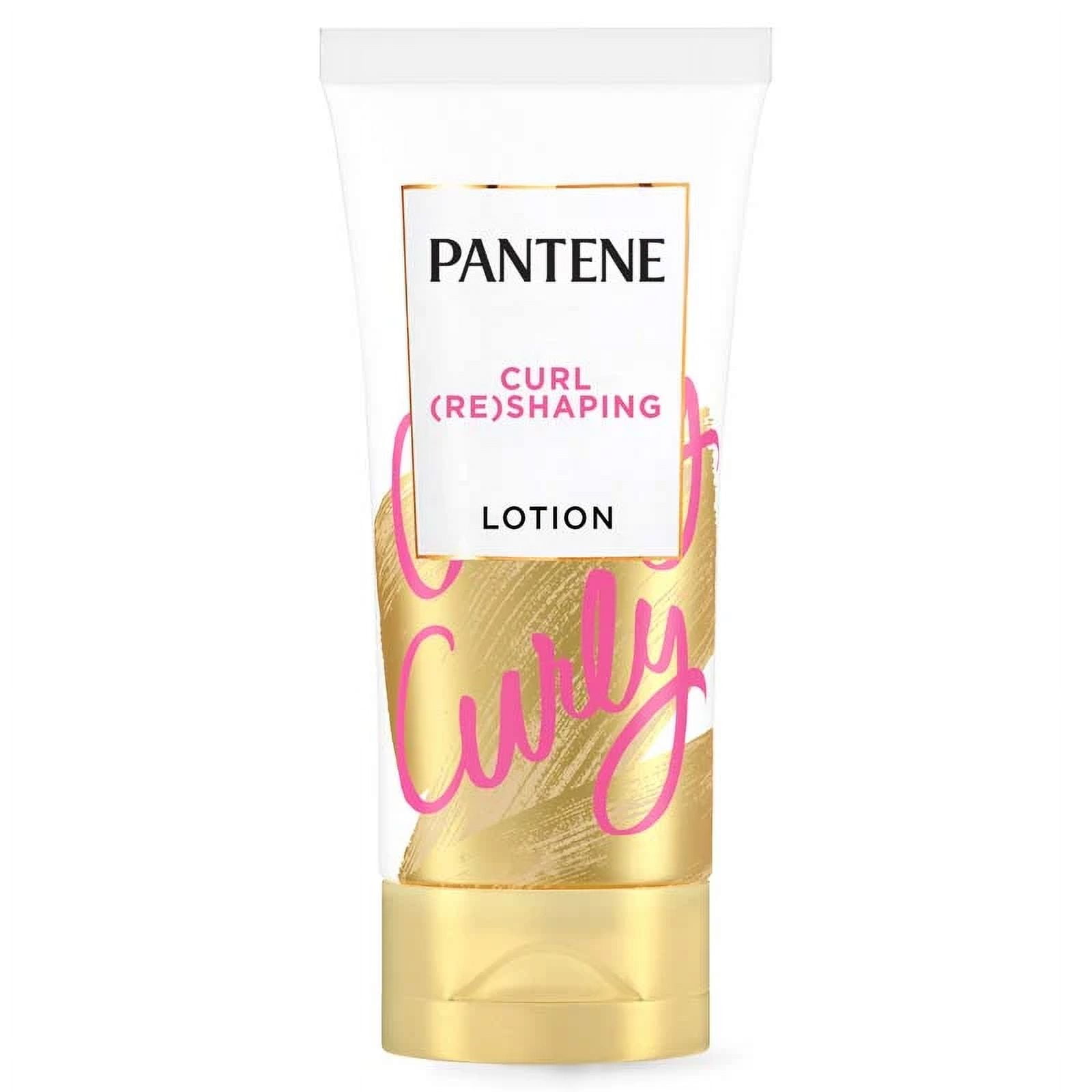 Pantene Curl (Re)Shaping Lotion for Curly Hair, 6.0 oz - Walmart.com