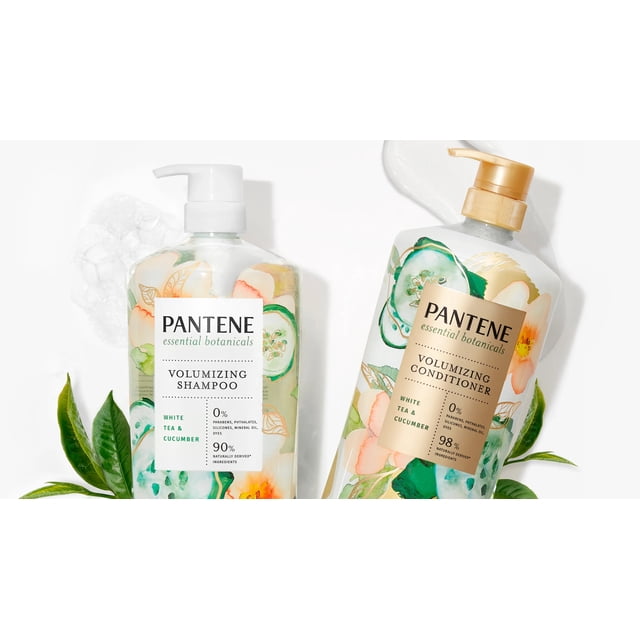 Pantene Essential Botanicals Volumizing White Tea & Cucumber Scented ...