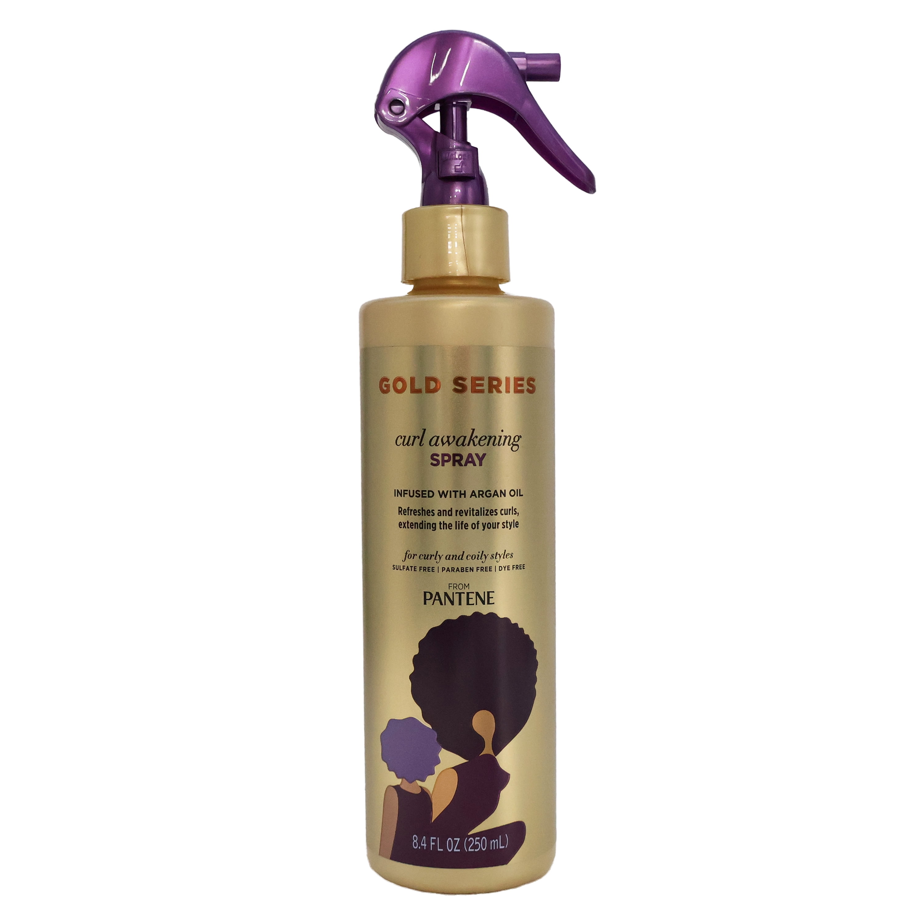 Pantene Gold Series Curl Awakening Spray, 8.4 Oz., Pack of 2 - Walmart.com
