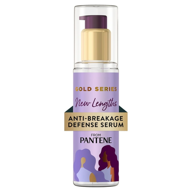 Pantene Gold Series New Length Anti-Breakage Defense Serum, All Hair ...