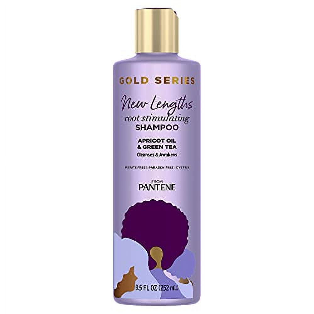 Pantene Gold Series New Lengths Root Stimulating Shampoo with Apricot ...