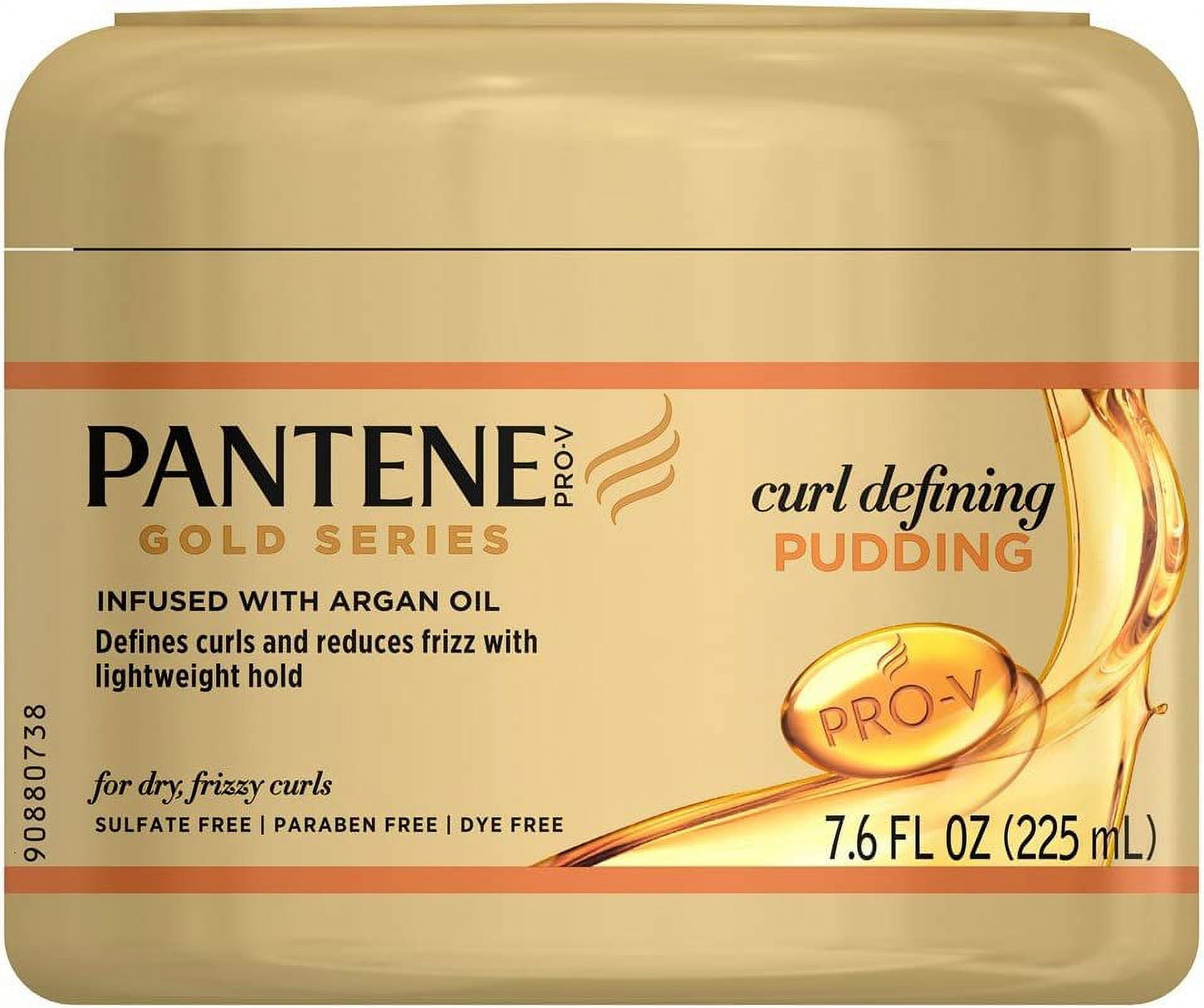 Pantene Gold Series Pudding Curl Defining 7.6 Ounce Jar (225Ml) (3 Pack ...