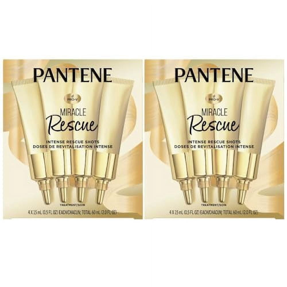 Pantene Hair Mask Miracle Rescue Shots, Intensive Repair Treatment for ...
