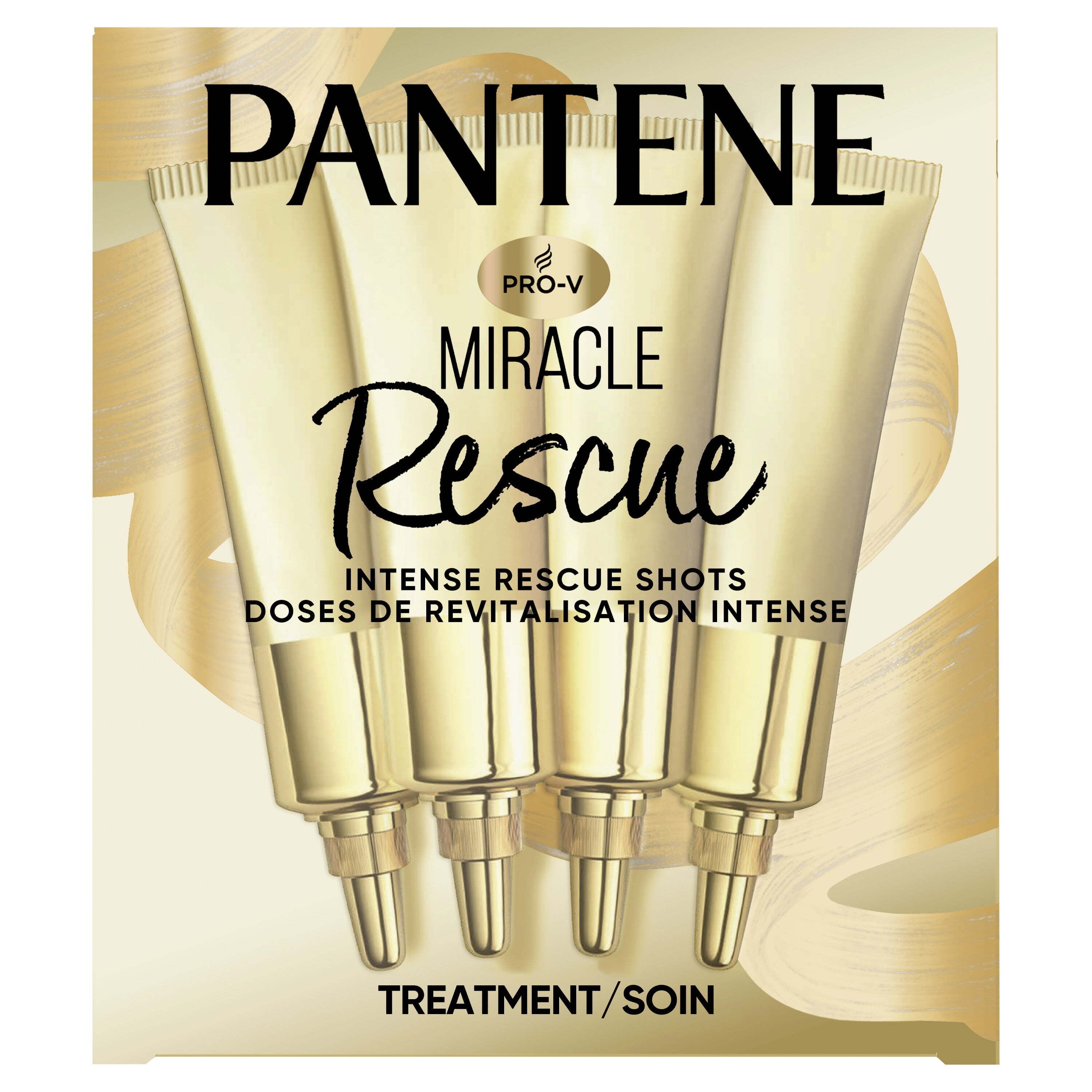 Pantene Intense Rescue Shots, Deeply Repair Damaged Hair, Prevent Split ...