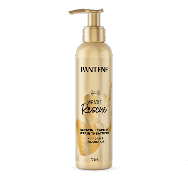 Pantene Miracle Rescue Keratin Leave-In Repair Treatment, 7.6 FL OZ ...