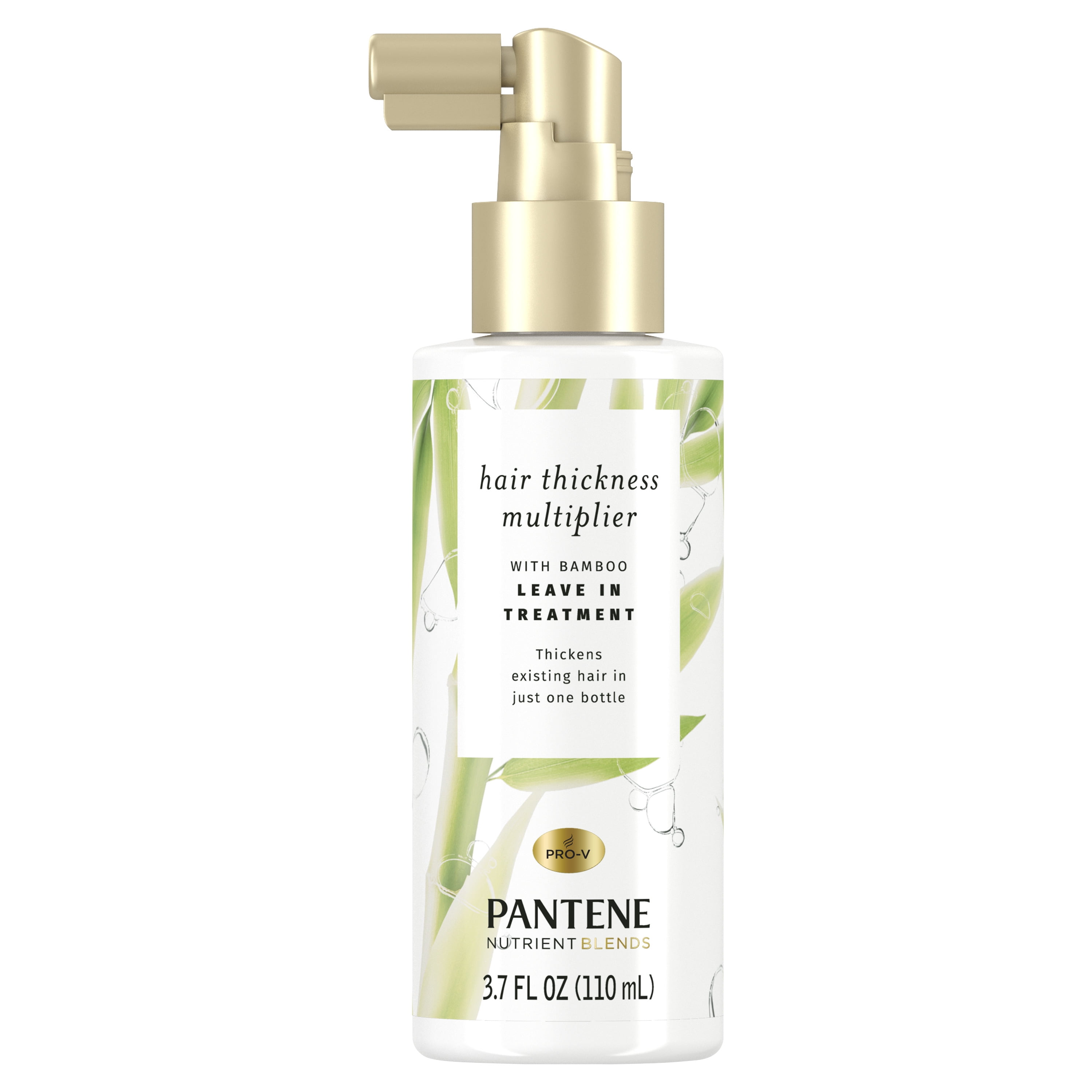 Pantene Nutrient Blends Bamboo Hair Volumizer Thickness Multiplier ...