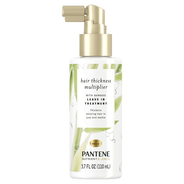 Pantene Nutrient Blends Bamboo Hair Volumizer Thickness Multiplier ...