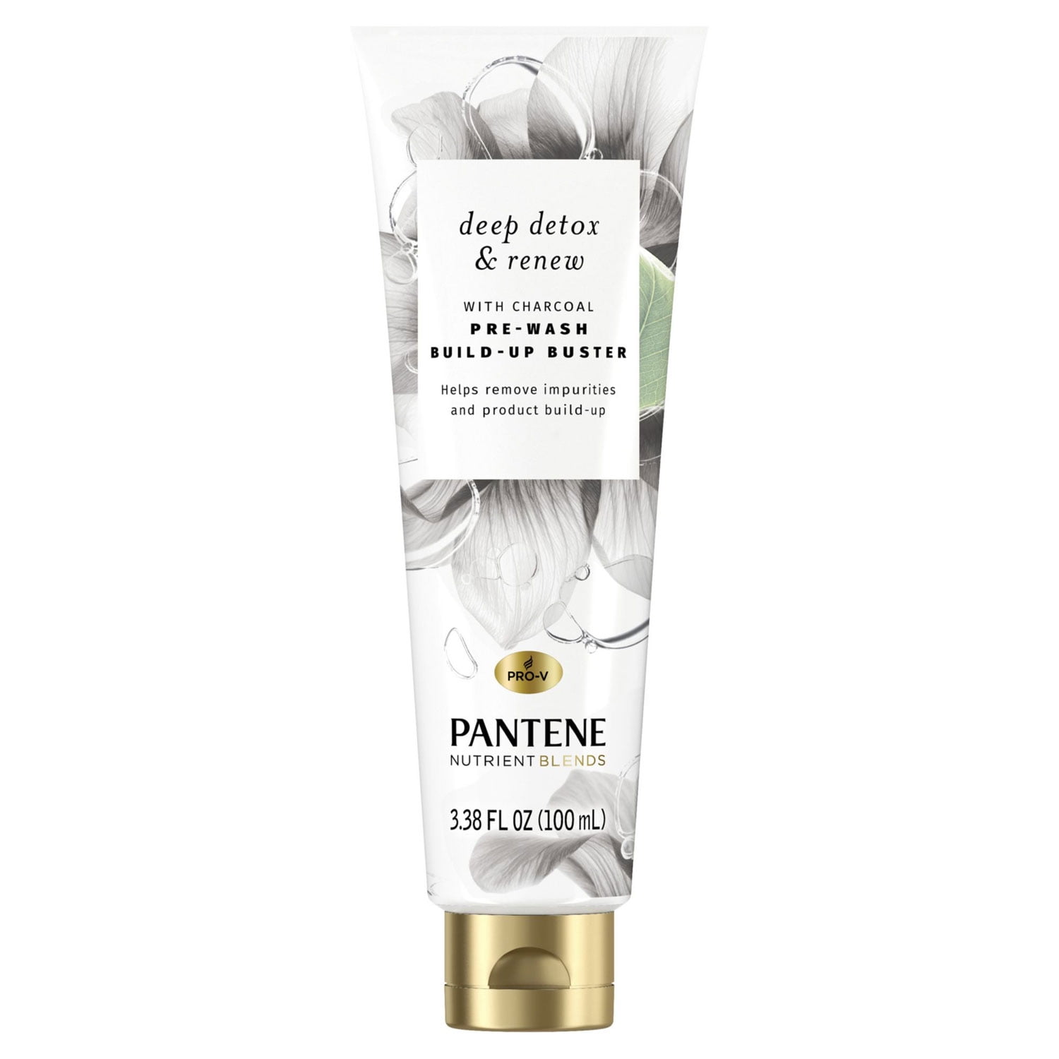 Pantene Nutrient Blends Deep Detox and Renew Pre Wash Build Up Buster 3 ...