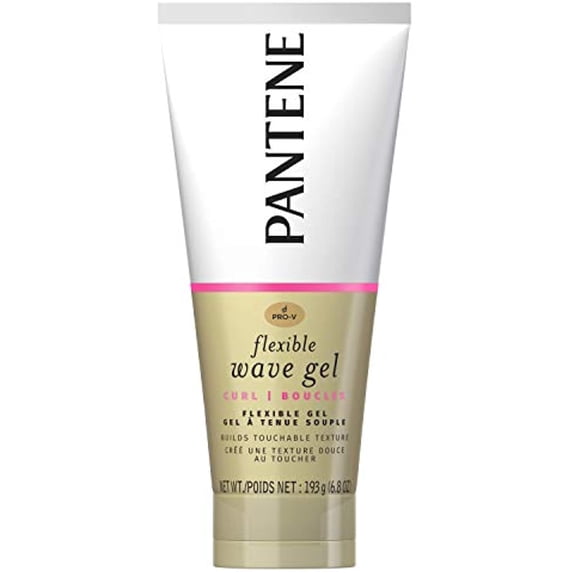 Pantene Curl Sculpting Gel, Non-Sticky Formula, 6.8 oz, Tames Frizz and ...