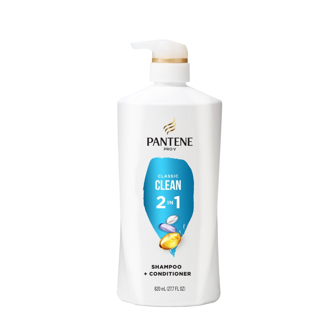 Pantene Pro-V Shampoo and Conditioner, Classic Clean 2in1, 27.7 fl oz ...