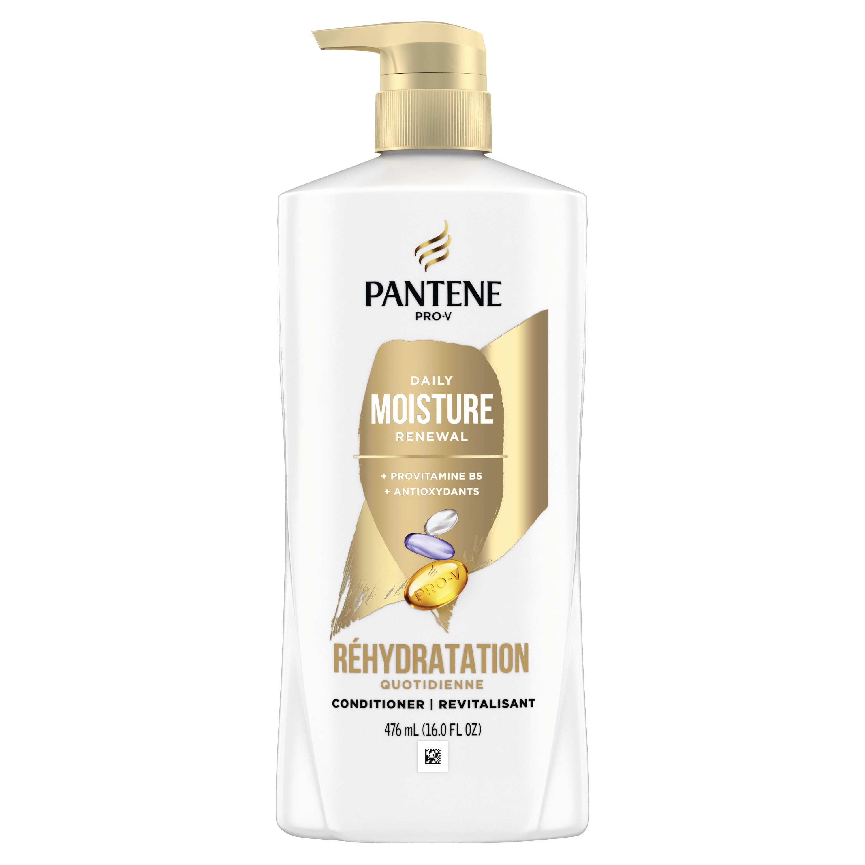 Pantene Pro-V Daily Moisture Renewal Conditioner, All Hair Types, 16.0 ...
