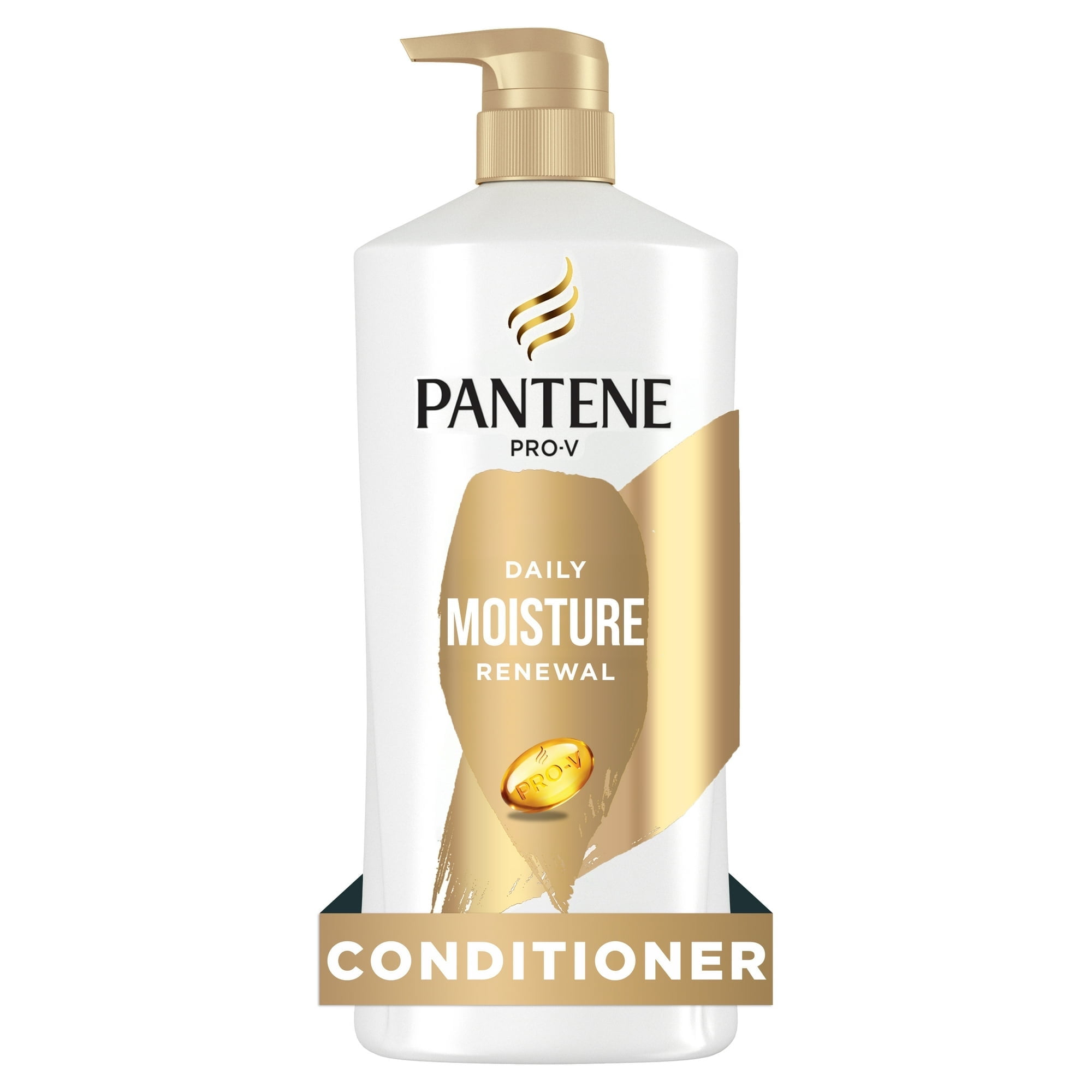 Pantene Pro-V Daily Moisture Renewal Conditioner, All Hair Types, 25.1 ...