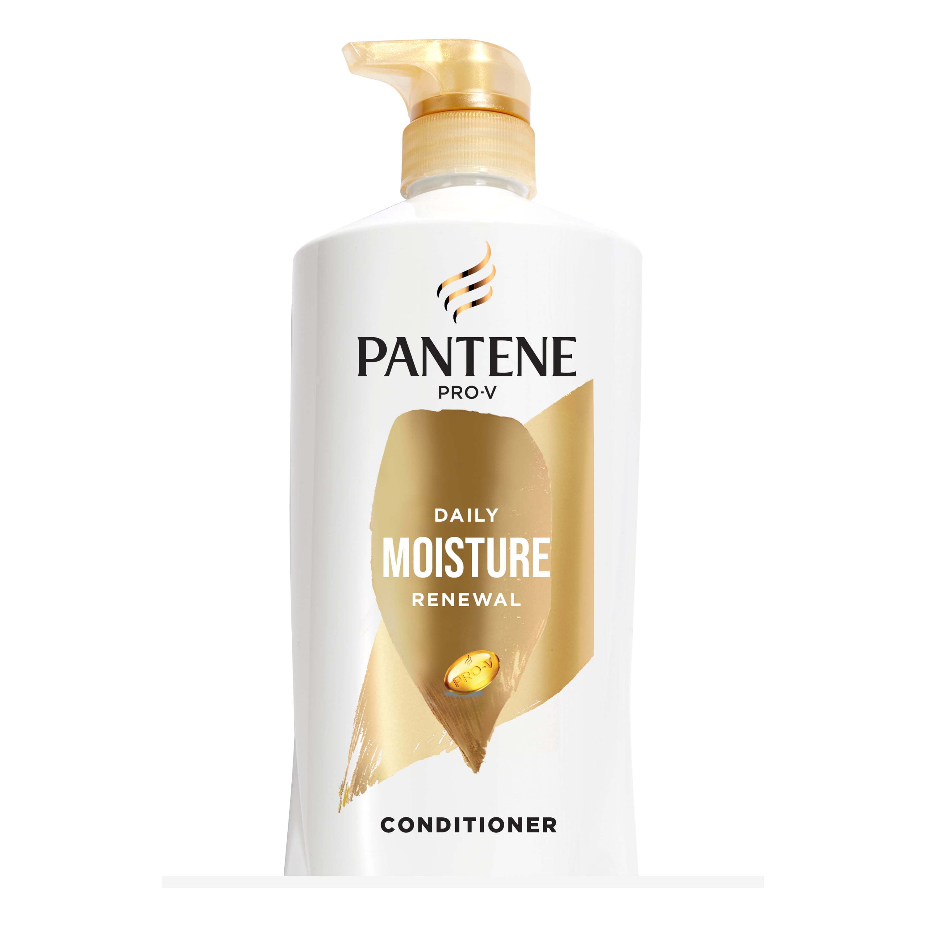 Pantene Pro-V Daily Moisture Renewal Conditioner, All Hair Types, 25.1 ...