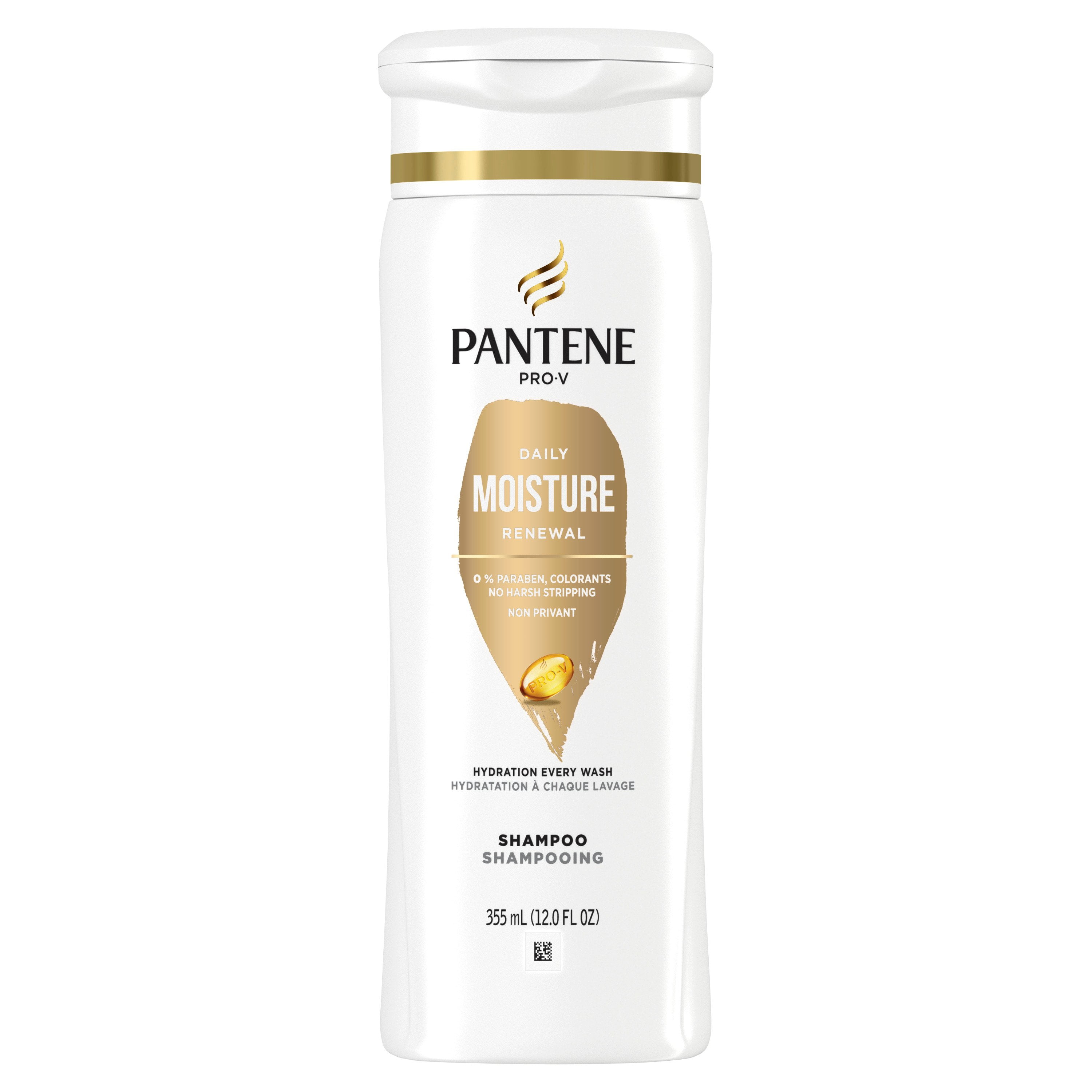 Pantene Pro-V Daily Moisture Renewal Shampoo - 12 oz (Packaging May ...