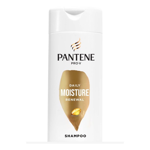 Pantene Pro-V Daily Moisture Renewal Shampoo, for All Hair Types, 3.38 ...