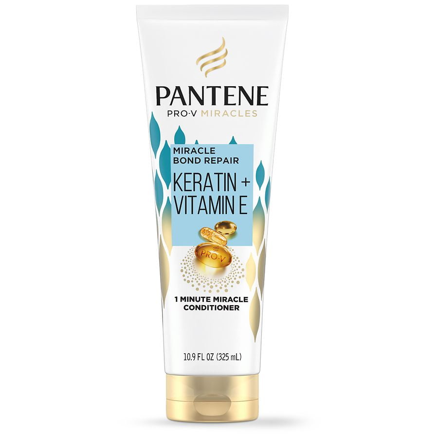 Pantene Pro-V Miracles Bond Repair Keratin + Vitamin E 1 Minute Miracle ... Pantene Pro-V Miracles Bond Repair Keratin + Vitamin E 1 Minute Miracle ...