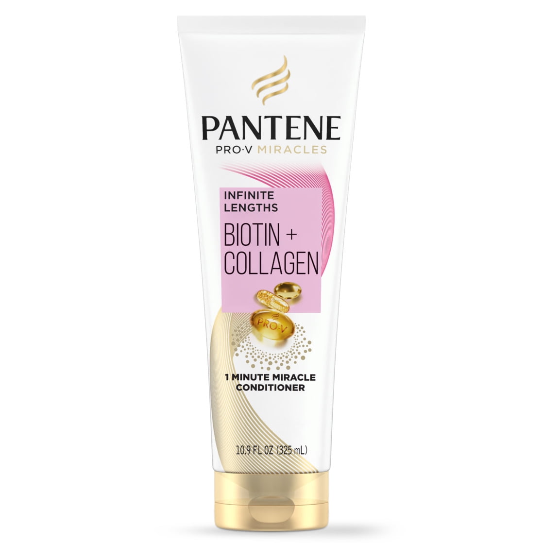 Pantene Infinite Lengths Biotin Collagen 1 Minute Miracle Conditioner ...