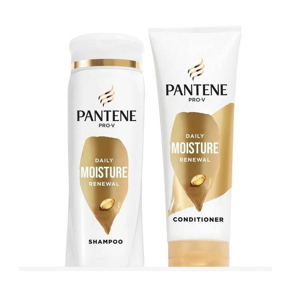 Pantene Moisture Renewal Shampoo and Conditioner Bundle for Hydrated ...