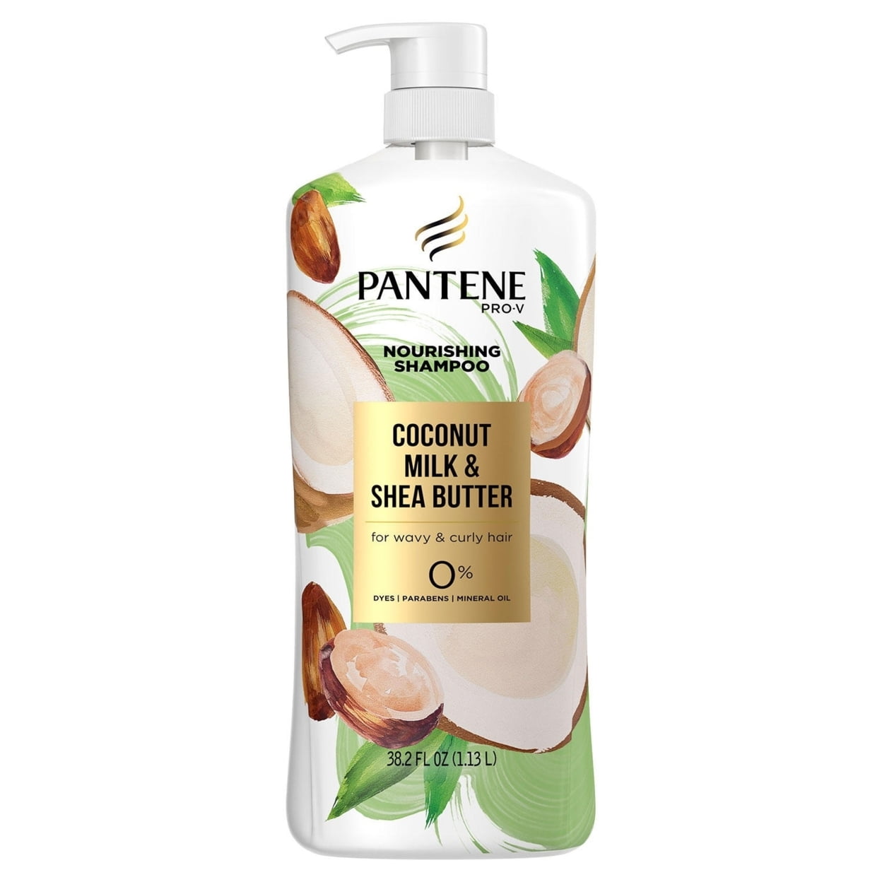 Pantene Pro-V Nourishing Shampoo, Coconut Milk and Shea Butter (38.2 ...
